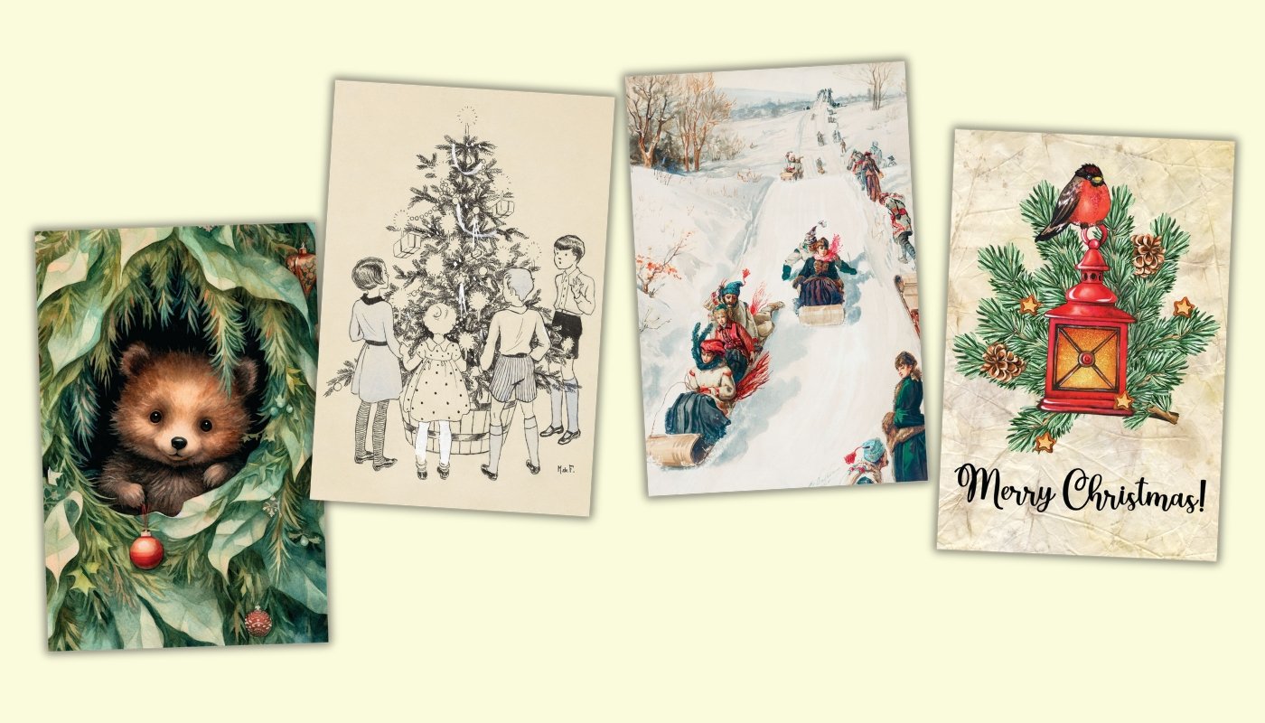 Trending Christmas Postcards for 2023: Spreading Joy in Every Mailbox ...